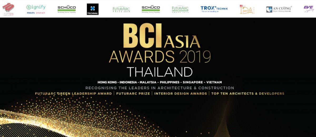 BCI Asia Awards ครั้งที่ 15 มอบรางวัล 10 บริษัทนักออกแบบสถาปัตยกรรมยอด ...