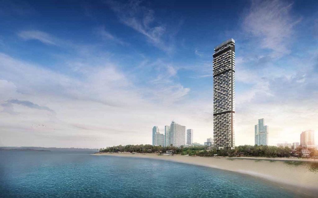 Unveiling the new super luxurious condominium “AROM WONGAMAT” The new iconic landmark on the ...