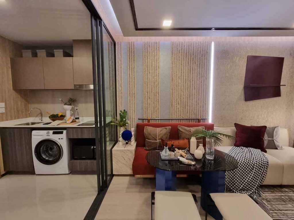 LIFE พหลฯ – ลาดพร้าว ห้อง New Vertiplex เลย์เอาท์นี้ว้าวมากๆ ครัวปิด ...