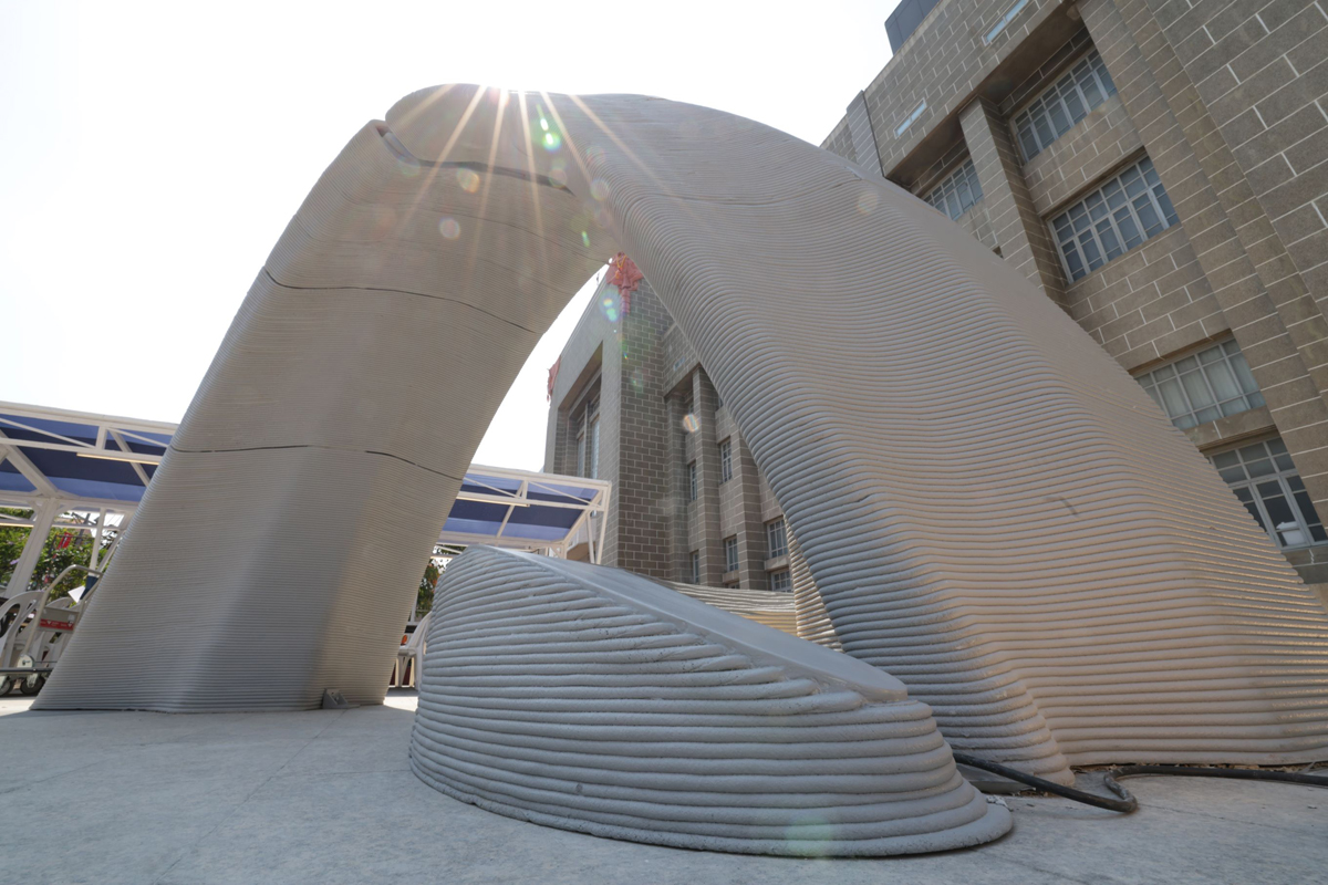 “Catenary Arch” ประติมากรรมก้าวข้ามขีดจำกัดของงานดีไซน์ ด้วย “CPAC 3D ...